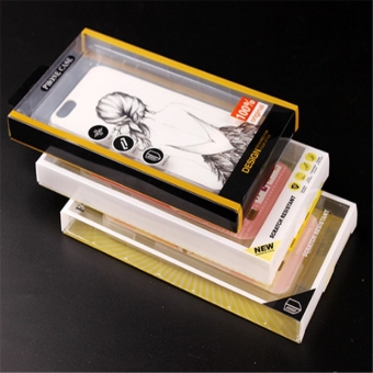 Clear Mobile Phone Accessories Case Plastic Packaging Box Manufacturers