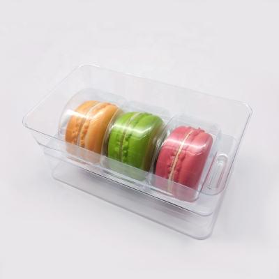 Custom Macaron Trays Packaging,Macaron Clamshell Box