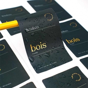 High Quality Printing CMYK Color Vinyl Sticker Food Container Labels ...