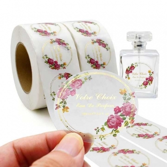 Reusable Baby Product Labels Oil Proof Adhesive Waterproof Foil Logo ...